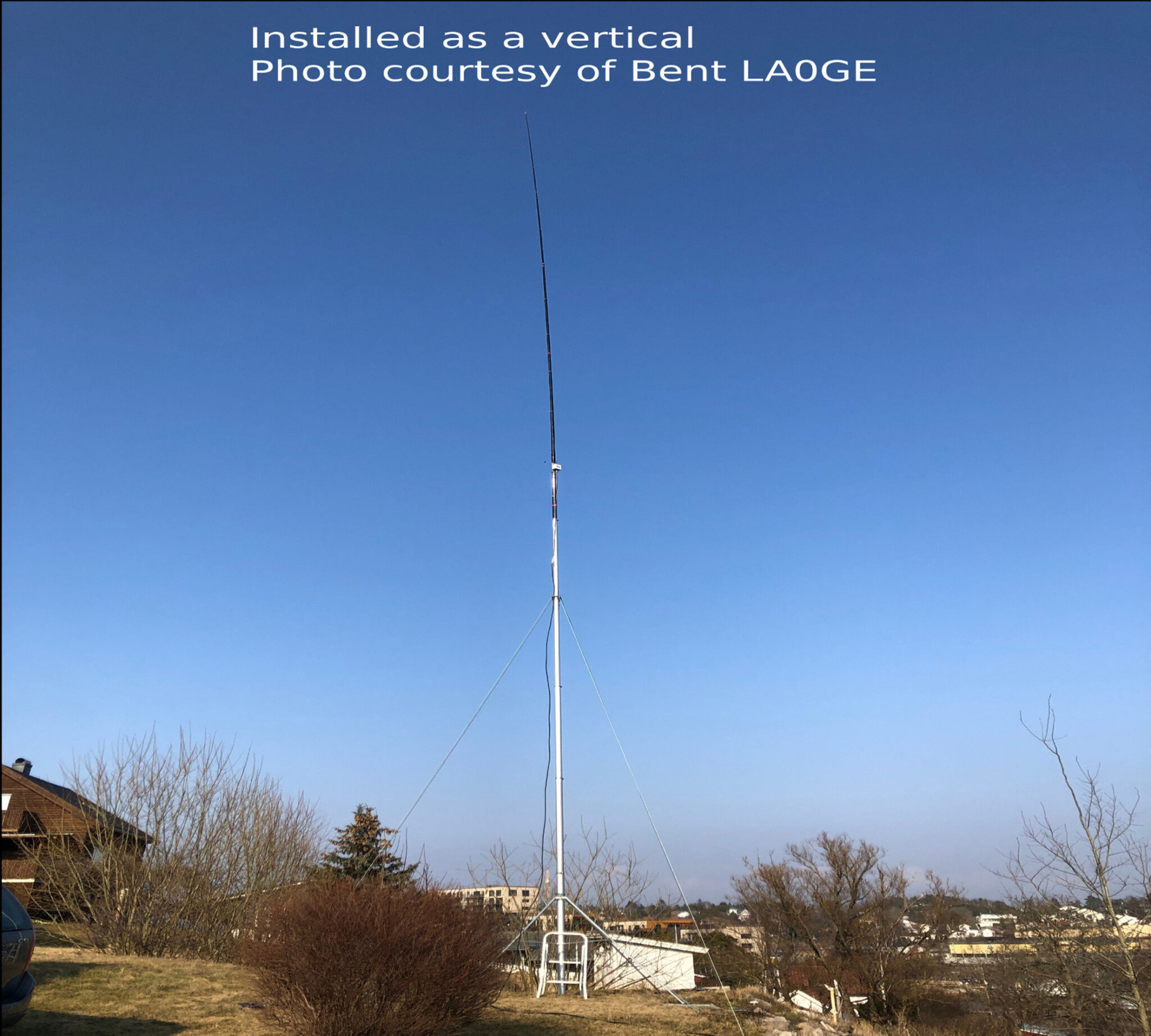 20m 14mhz Mono-band End-fed antenna with mounting bracket – UK Antennas